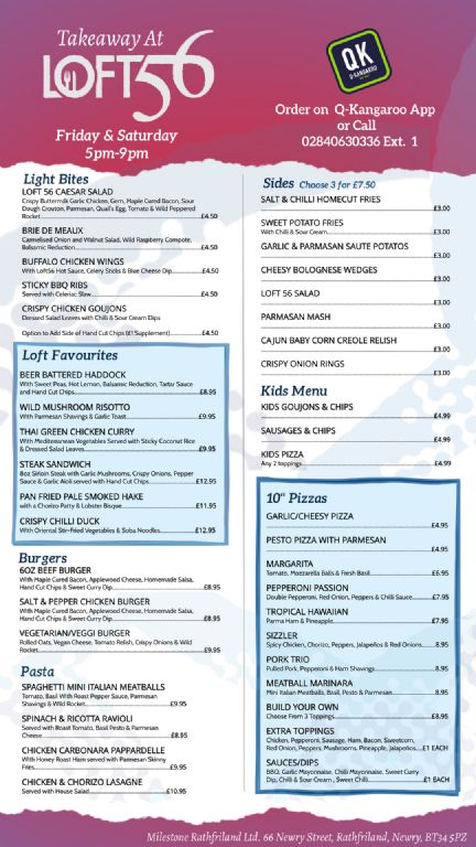 Milestone Rathfriland Special Offers